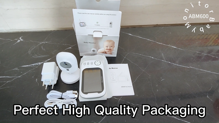 720P 3.5 Inch VB603 Baby Camera With Monitor Two Way Talk 2.4GHz ...