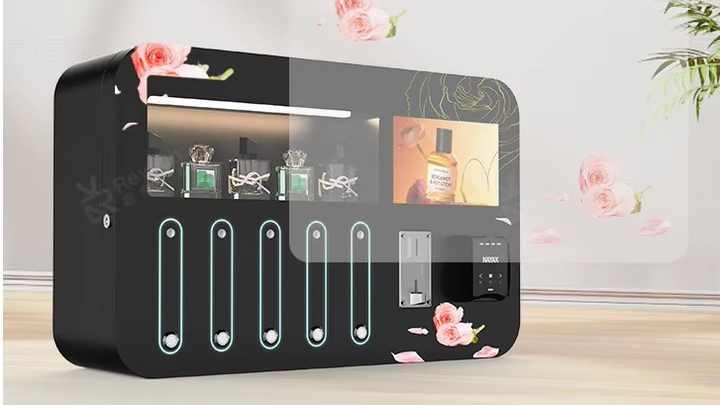 Wall Mounted Perfume Spray Vending Machines - Smart & Versatile