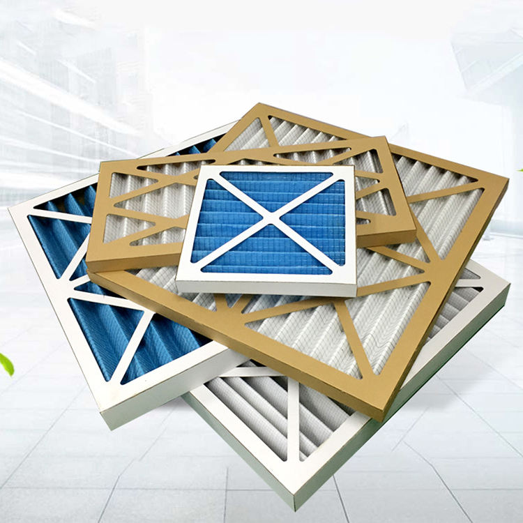 MERV 6/8/11/13 Disposable Cardboard Frame HVAC Air Filter Pleated Panel ...