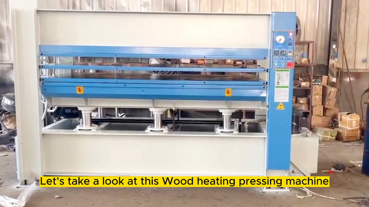 Hydraulic Wooden Door Plywood Mdf Block Press Machine 120 Ton Veneer ...