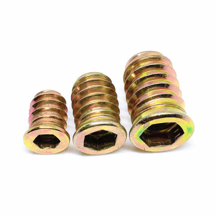 M2 M3 M4 M5 M6 M8 Brass C3604 Knurled Female Nut Threaded Heat Set ...