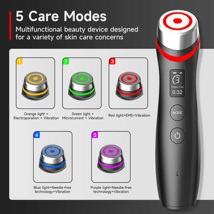 6 in 1 LAMOREVIA Red Light Device - Boost Skin Care Absorption