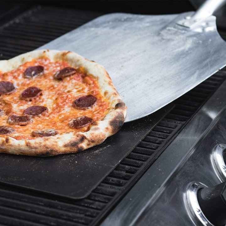 Vegetable Oil Carbon Steel Platform Square Pizza Steel Plate for Oven ...