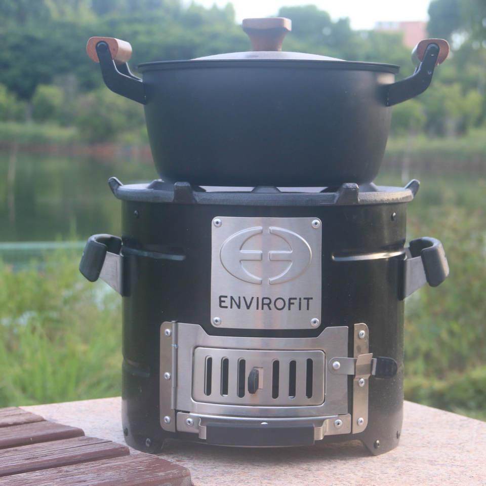 Portable Modern Design Stainless Steel Wood Stove Efficient for Outdoor ...