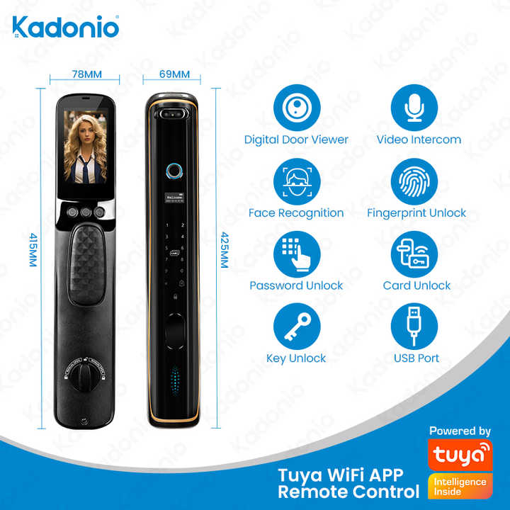 Kadonio Smart Door Lock - Secure Your Home Efficiently