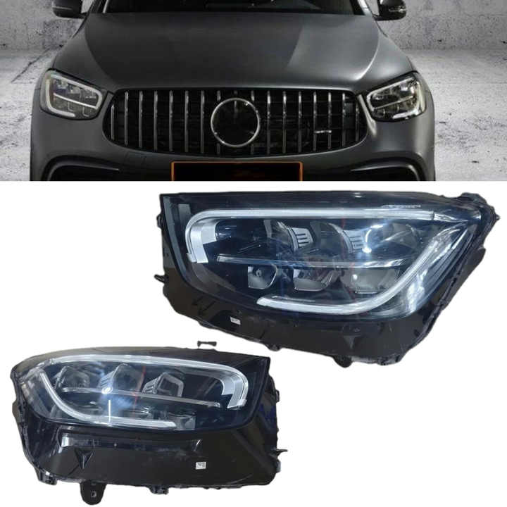 GLC W253 Upgrade Headlights LED for Benz GLC300 GLC350 X253