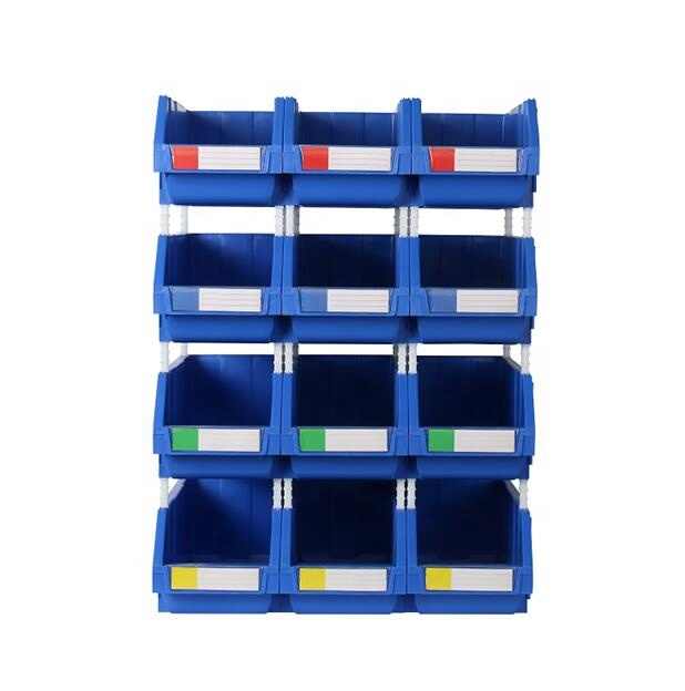 Heavy Duty Industrial Storage Bins - Stackable & Eco-friendly