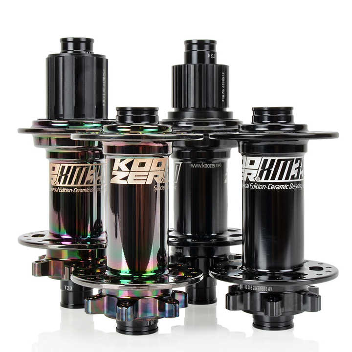 Koozer XM390 Boost Ceramic Bearing MTB Hubs 32H CR-MO Steel Axle 5x141 ...