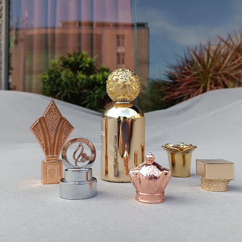 Custom Luxury Fragrance Cap - Wooden Perfume Cover