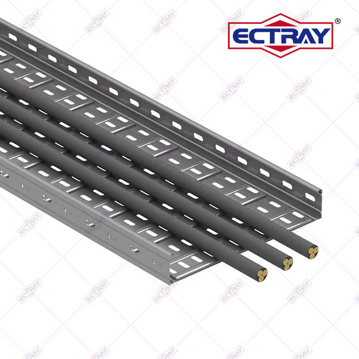 ECTRAY Perforated Cable Tray Fireproof Heat-resistant Custom Width ...