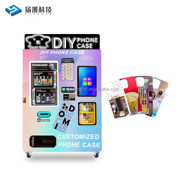DIY Automatic Cell Phone Case Printer Vending Machine Support Card And ...