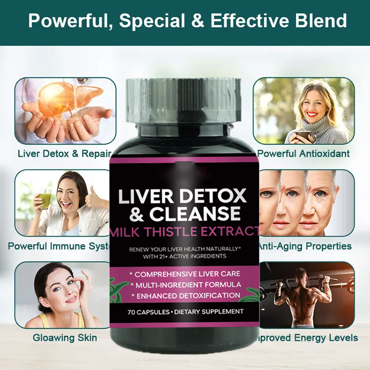 Ausreson Chinese Skin Supplement Detox Cleanse Capsules Private Label ...