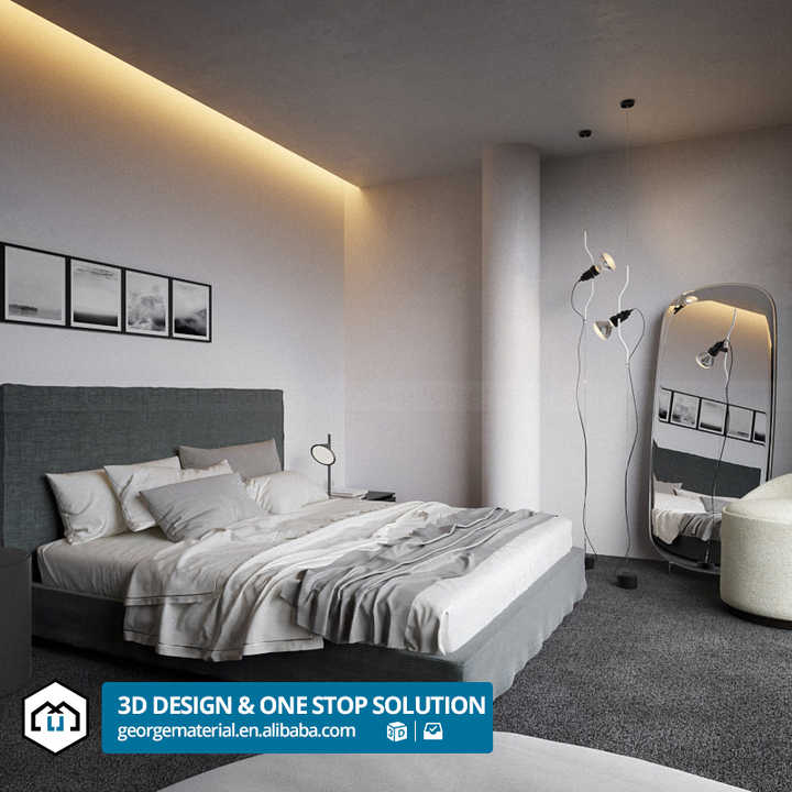 Professional Whole House Luxury Home 3d Max Rendering Modeling Services Villa Hotel Home Decor ...