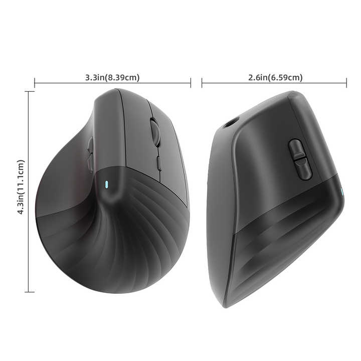 Wireless Ergonomic Mouse - COUSO V30 for Gaming & Office