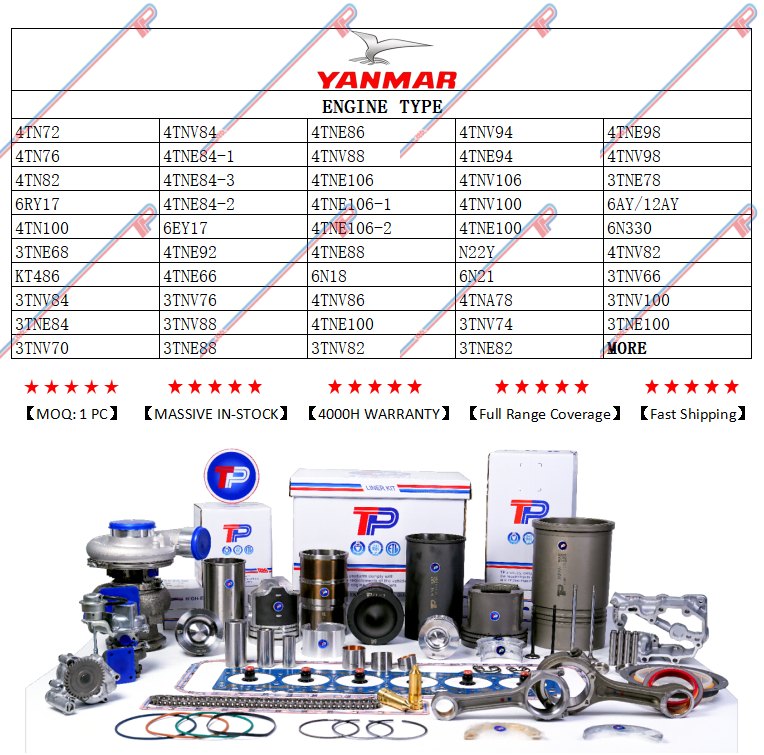 TP 4D84-2 Valve Guide Intake & Exhaust for Komatsu OEM Diesel Excavator ...