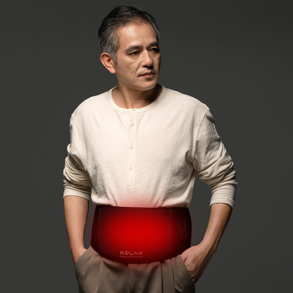 Digital Graphene Heating Belt with Temperature Display 3 Heat Levels ...