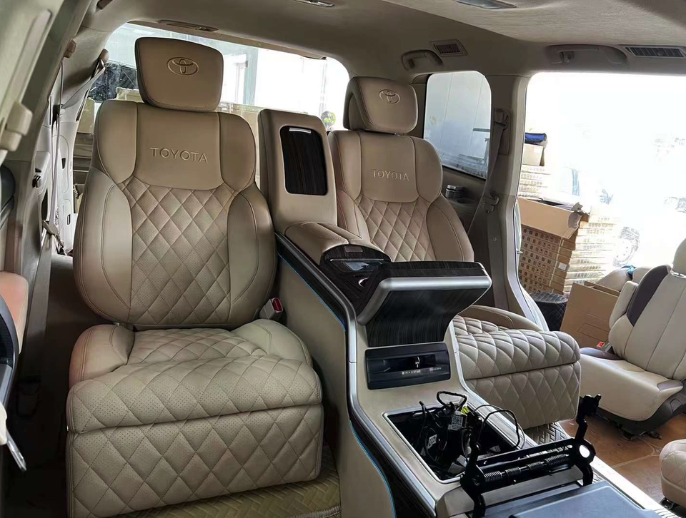 Hot Leather Electric Accessories Alphard Upgrade Auto Vip Van Modified ...