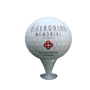 Giant Golf Ball Decoration - Customizable Outdoor Advertising