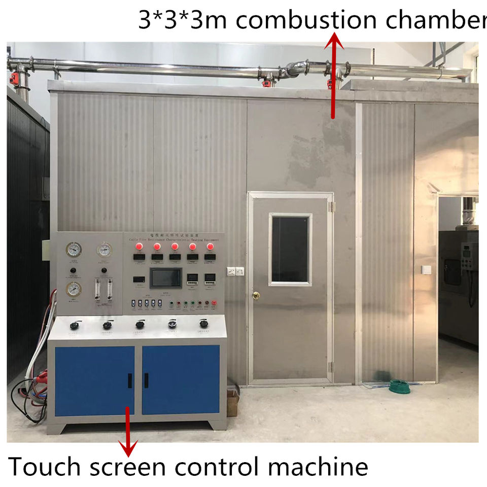 Cable Circuit Integrity Fire Resistance Test Apparatus / Machine with ...
