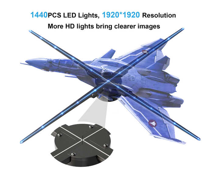 Hdfocus 3d Hologram 100cm - Outdoor Video Holographic Projector