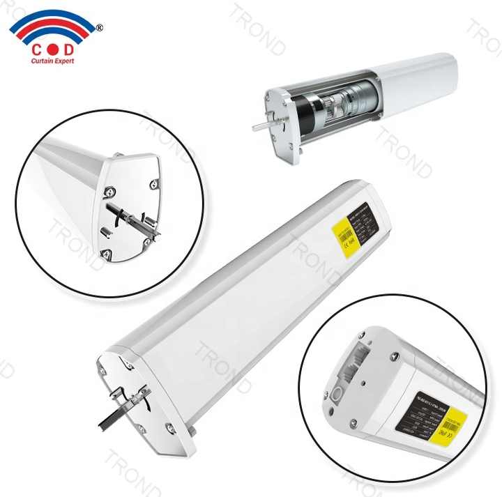 AOK AM75-1.5/100-EM-PW Smart Curtain Motor - Tuya Wifi Control