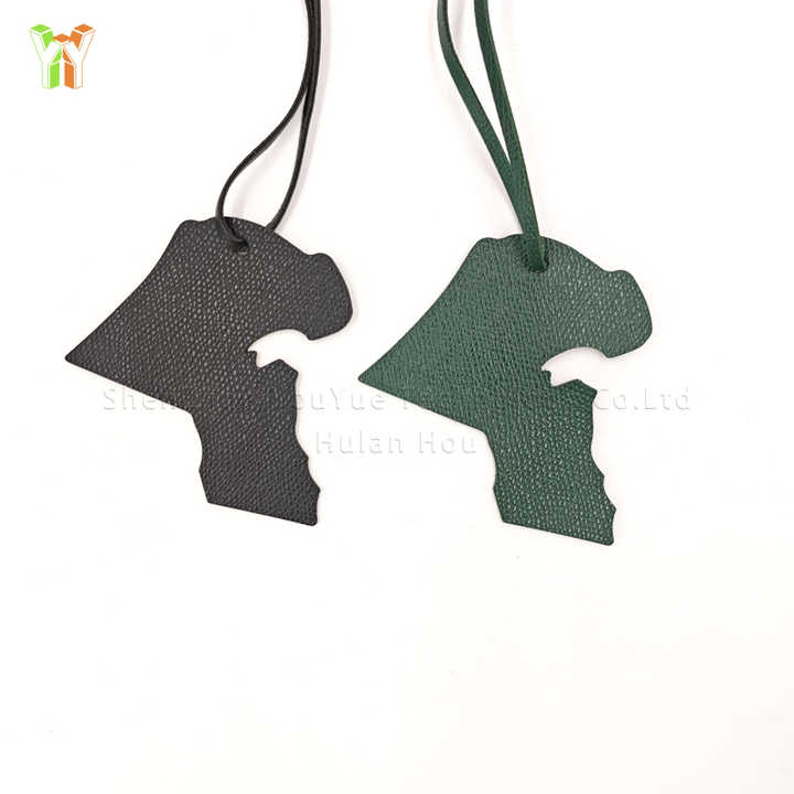 YY New Kuwait Map Leather Charms Pendant Kuwait National Day Decoration ...