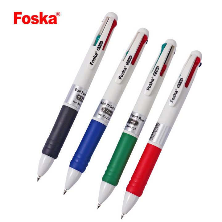 Foska Ball Pen Promotional - Quality 4 in 1 Pen for Business