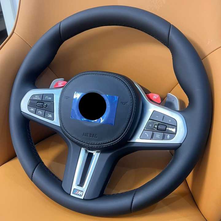 G80 M3 G82 M4 M Performance Steering Wheel Thick Grip Genuine Leather ...