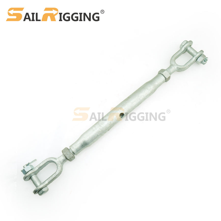 Jaw and Jaw Turnbuckle Tensioner M12 M20 M30 Galvanized Heavy Duty ...