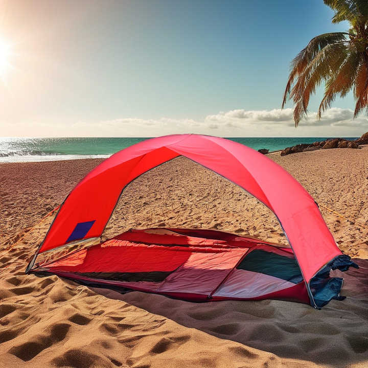 Wind Valley Pop-up UV Protected Beach Tent - Single Layer