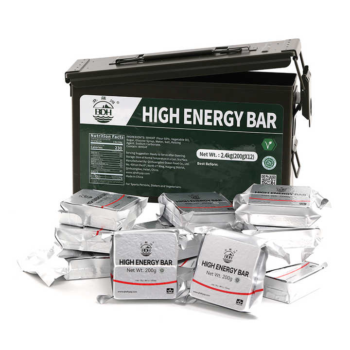 High Energy Bar - Chocolate Cookies for Emergency Food