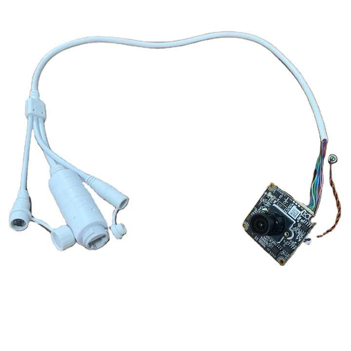6 Megapixel 38*38mm H.265+/H.265/H.264 6MP Black Light Illumination ...