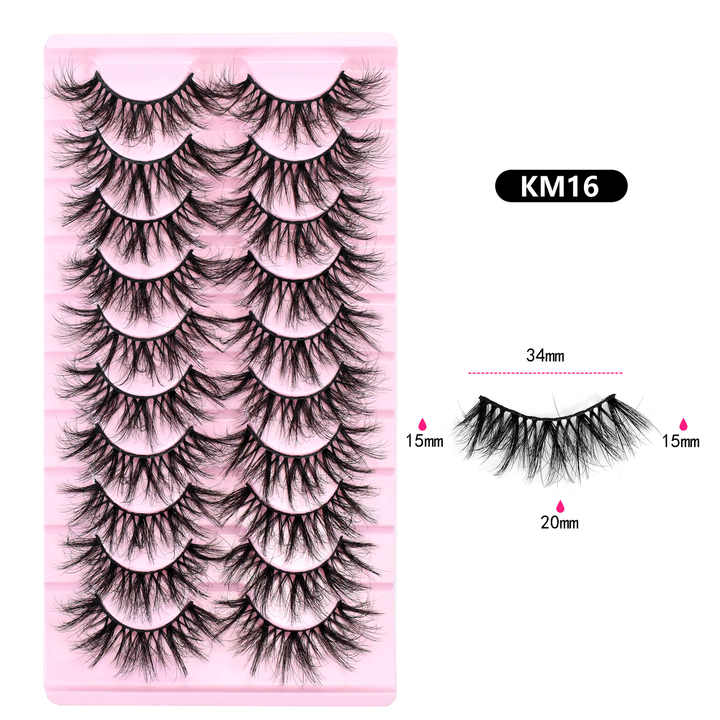 3D Silk Eyelashes - Natural Long False Eyelashes