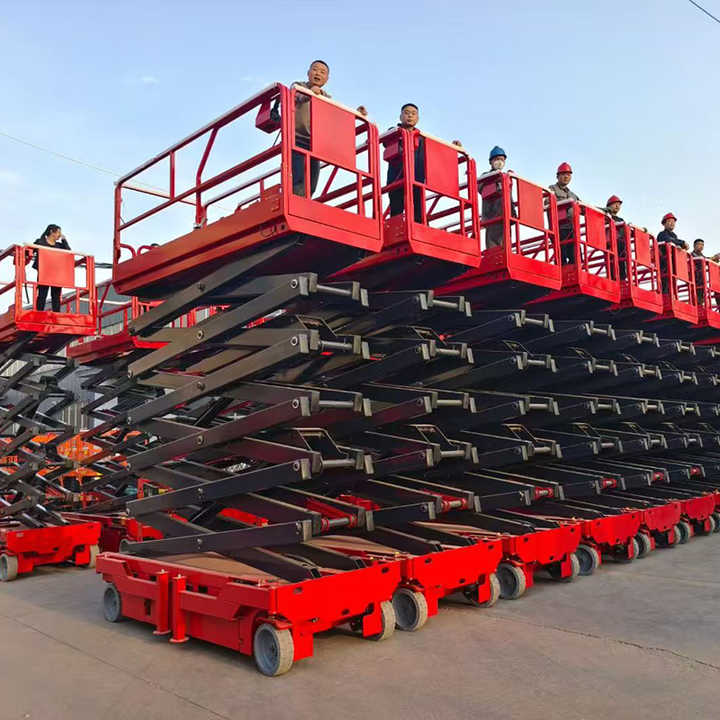 Made in China Electric Scaffold Scissor Lift Warehouse Hydraulic ...