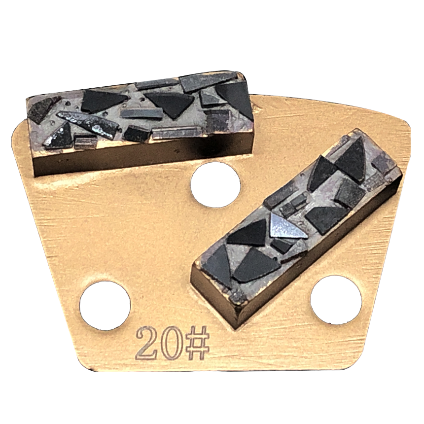 Customizable Trapezoid PCD Plate Diamond Abrasive Pad OBM & OEM Support ...