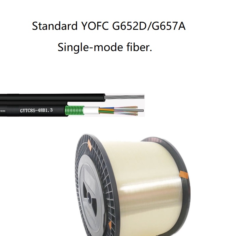 GYTC8S 6 core sm fiber optic cable,12 core fiber optic cable,24 core sm fiber optic cablePopular ...