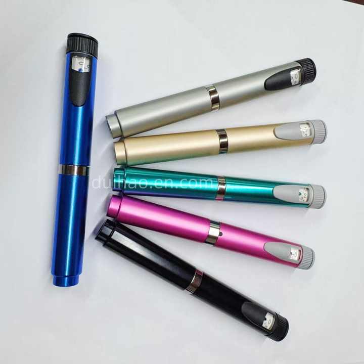 Stylish 50g Metal Injection Pen with Varied Colors V2 3ml Reusable ...