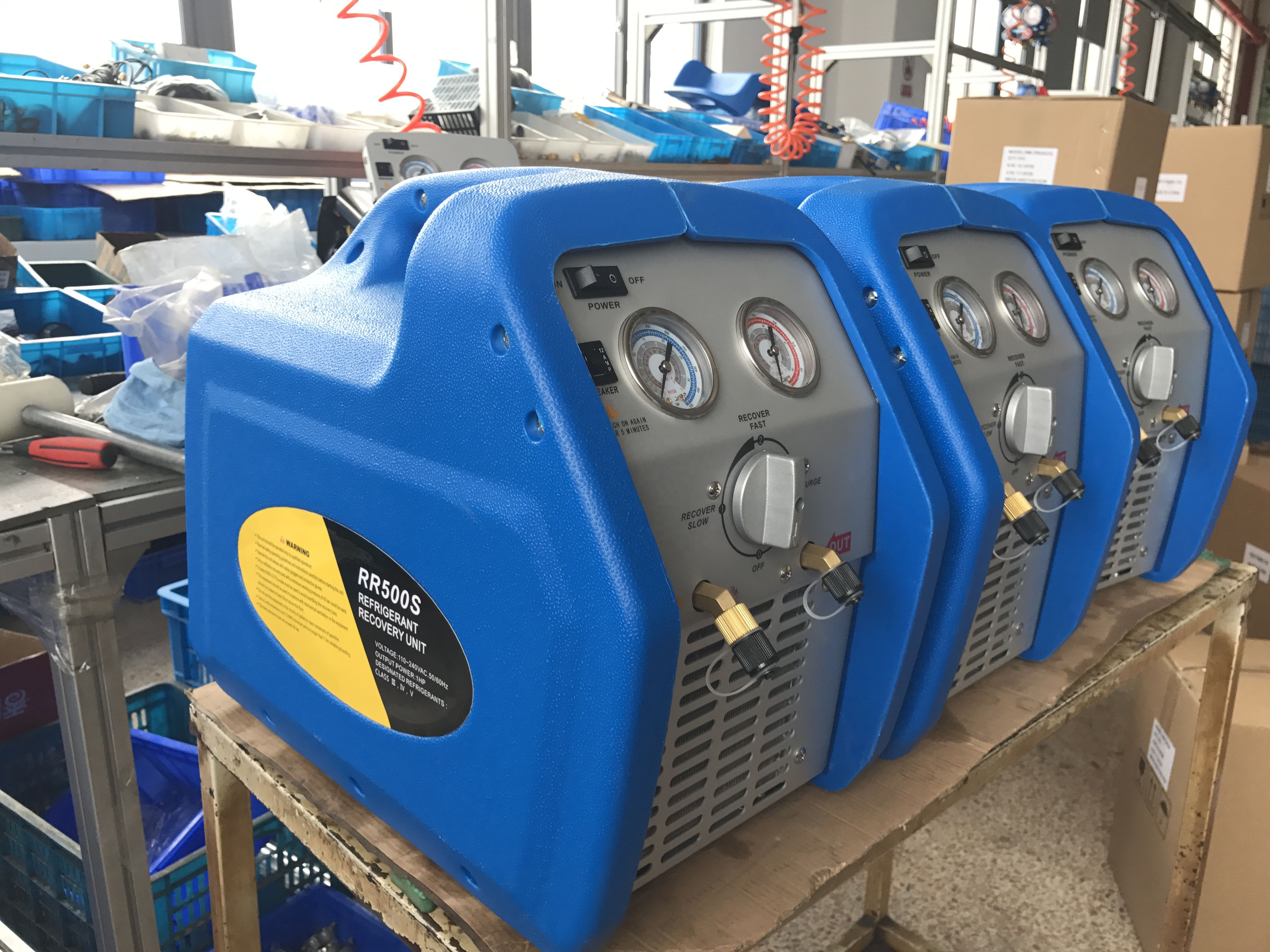 1234yf A/C Machine - Fully Automatic Dual Gas System