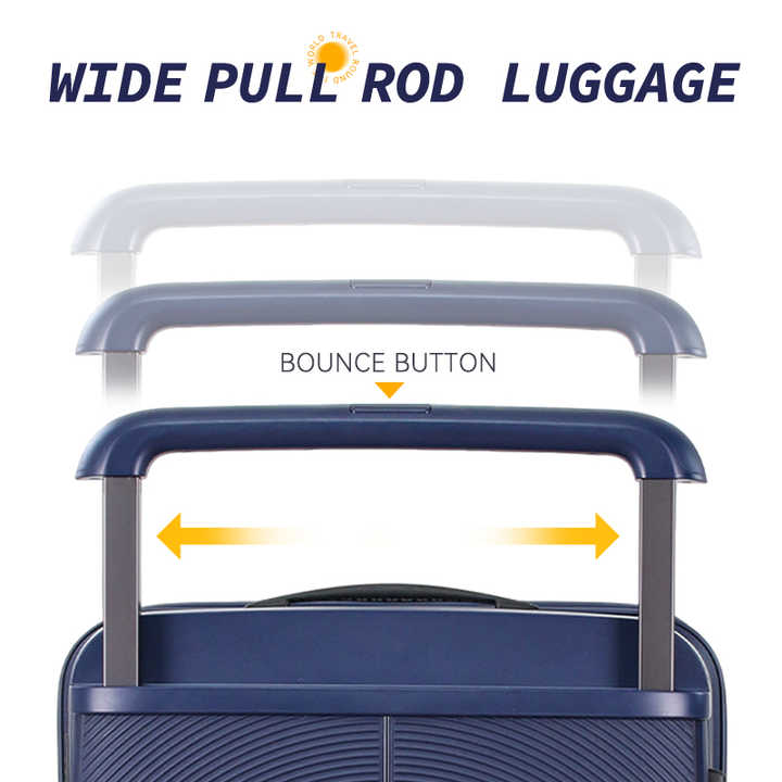 2025 New Arrival PP Luggage Case High Capacity Suitcase Luggage with ...