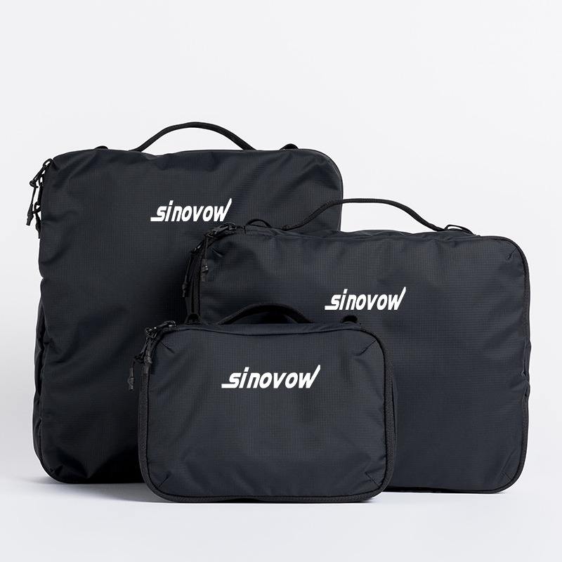 Custom Logo Compression Packing Cubes for Travel Luggage and Backpack ...