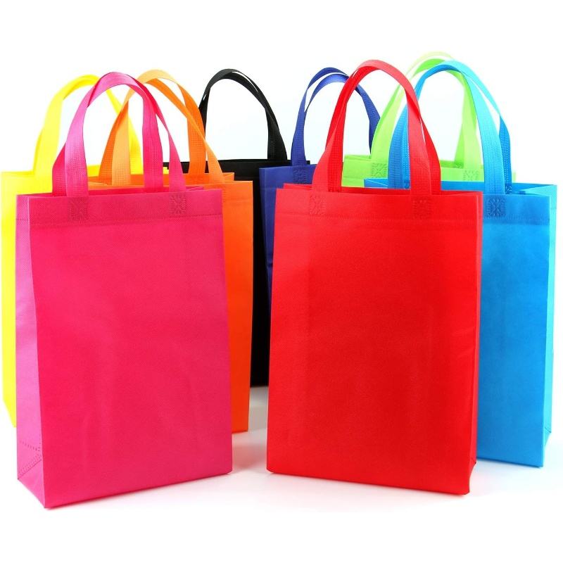 Custom Bag Print Logo Nonwoven Tote Bags Reusable Shopping Tote for ...