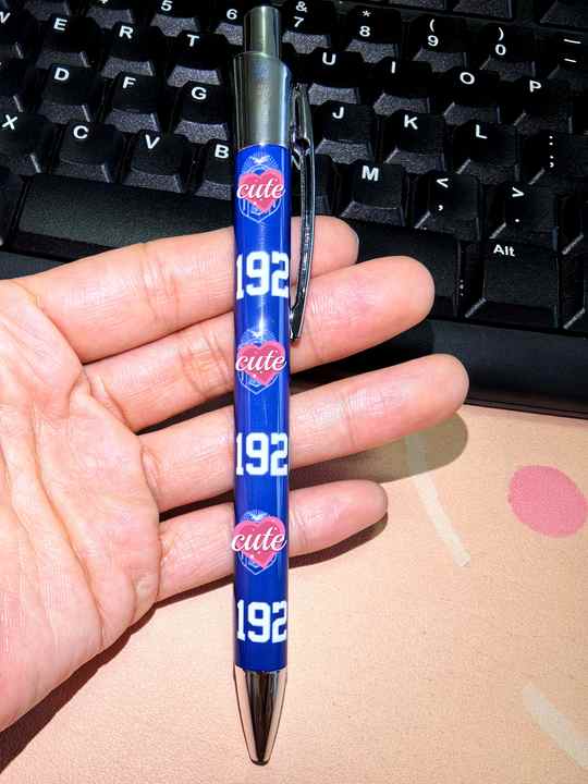 Zeta Ballpoint Pen Greek Sorority Personalized Pen Custom Metal Heat ...