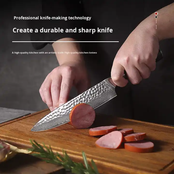 Handmade Chef Knife Set Small Vegetable Paring Peeling Knives Three ...