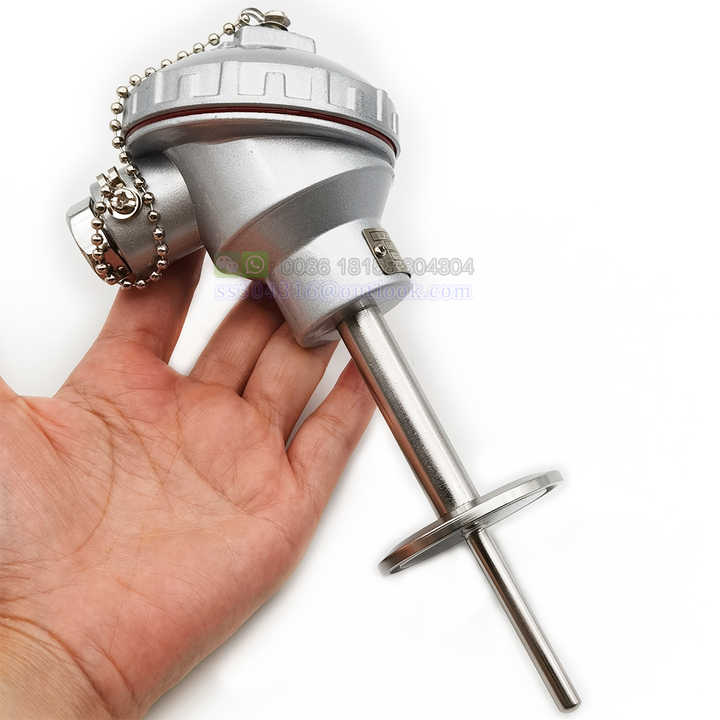 WZPK-436 PT100 Sheath RTD Temperature Sensor with Tri Clamp
