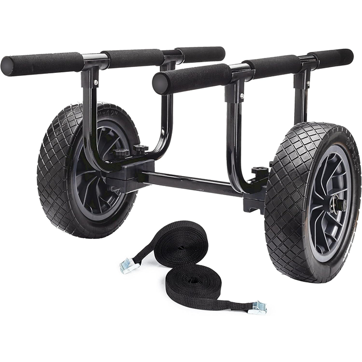 Foldable Paddle Board Trolley Boat Trailer Transport Kayak Cart ...