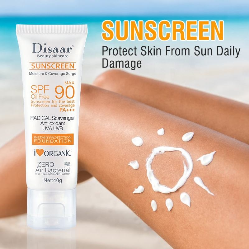 Disaar Sunscreen Moisture SPF90+ PA+ Skin UV Protection Oil Free ...
