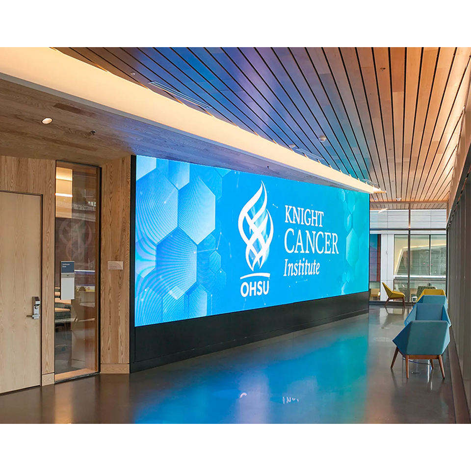 Meeting Room LED Digital Signage Fine Pitch LED Video Wall Background ...