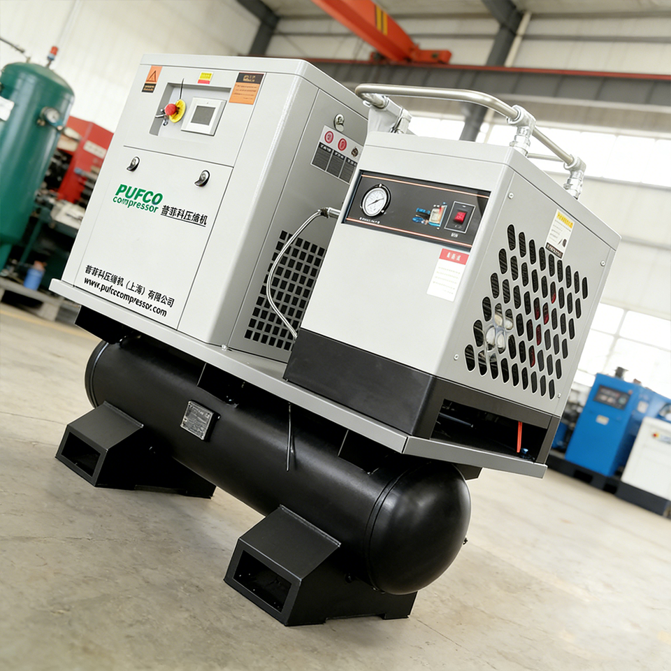 General Industrial air Compressors 5.5kw/7.5kw/11kw/15kw All in One ...