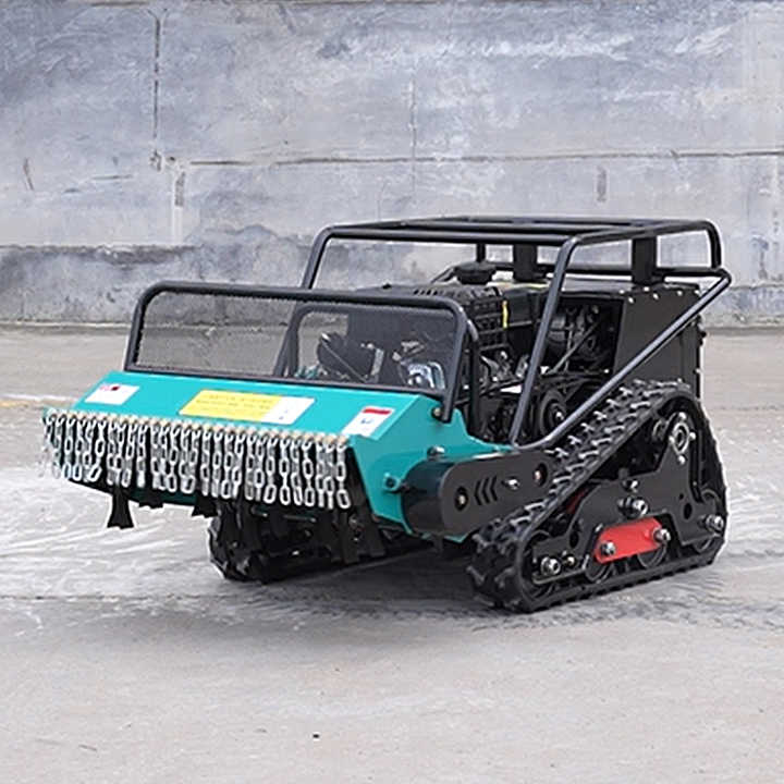 Robotic Lawnmower Self-Propelled Remote Control Grass Cutting Machine ...