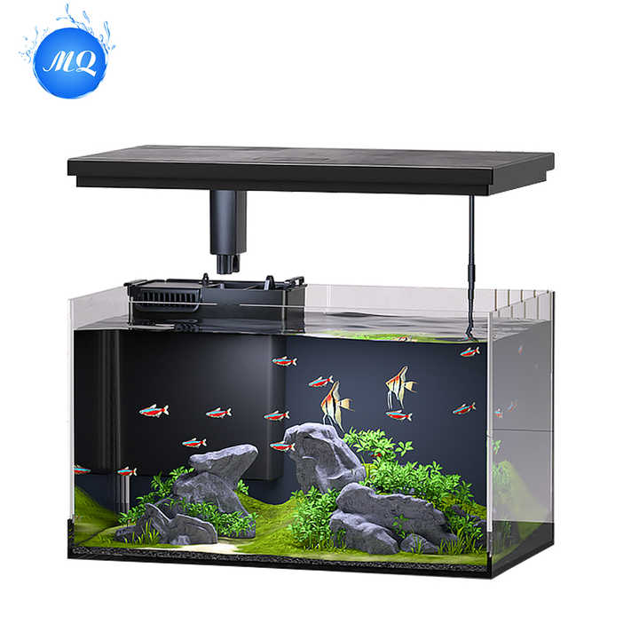 Smart fish tank living room small home ecological desktop lazy ...